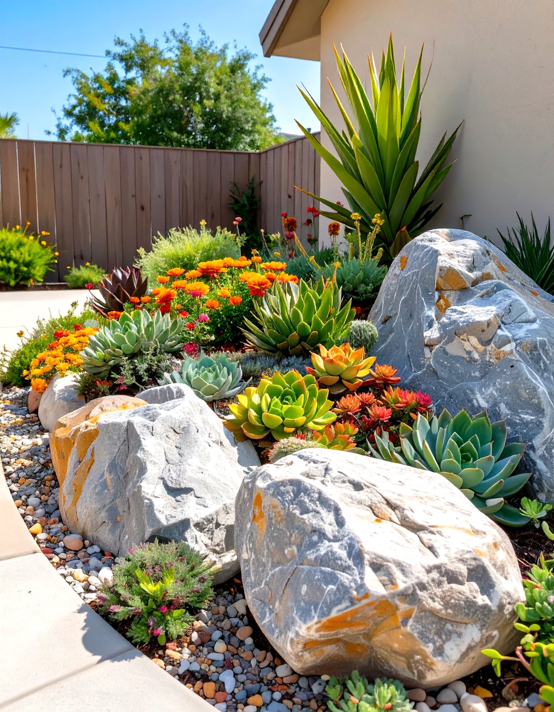 30 Simple Front Yard Flower Bed Ideas for Easy Gardening - We Love Home ...