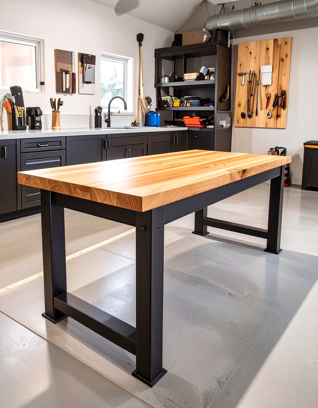 30 Durable Garage Work Bench Ideas for Any Project - We Love Home Blog